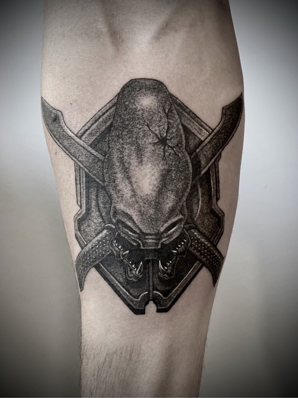 Halo Legendary Symbol Tattoo