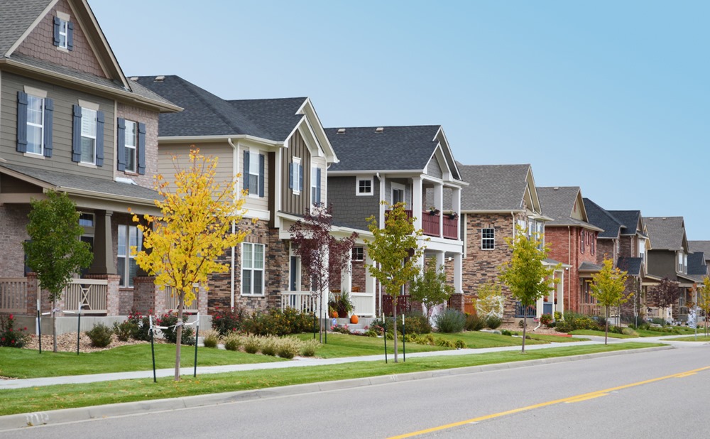 Suburban Streetscape