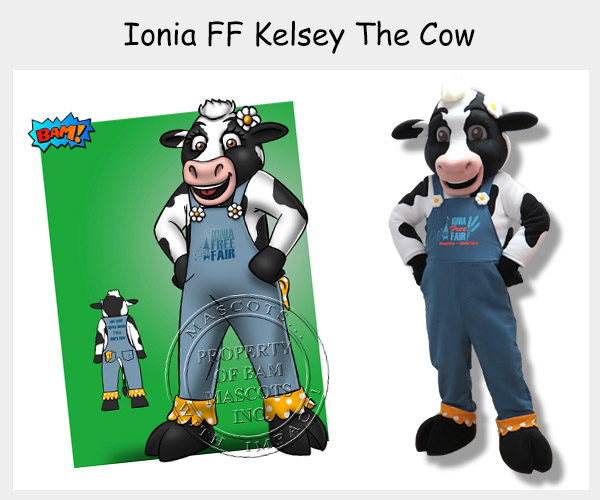 Custom Cows & Farm Animals Mascots