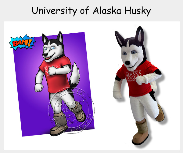 Custom Dogs, Wolves & Foxes Mascots
