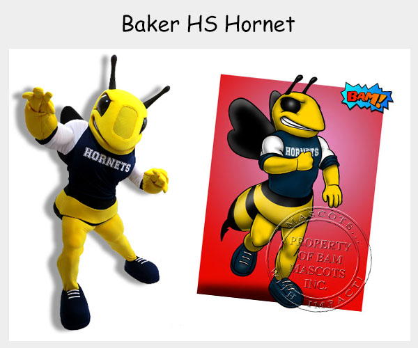 Custom Insects, Bees & Wasp Mascots