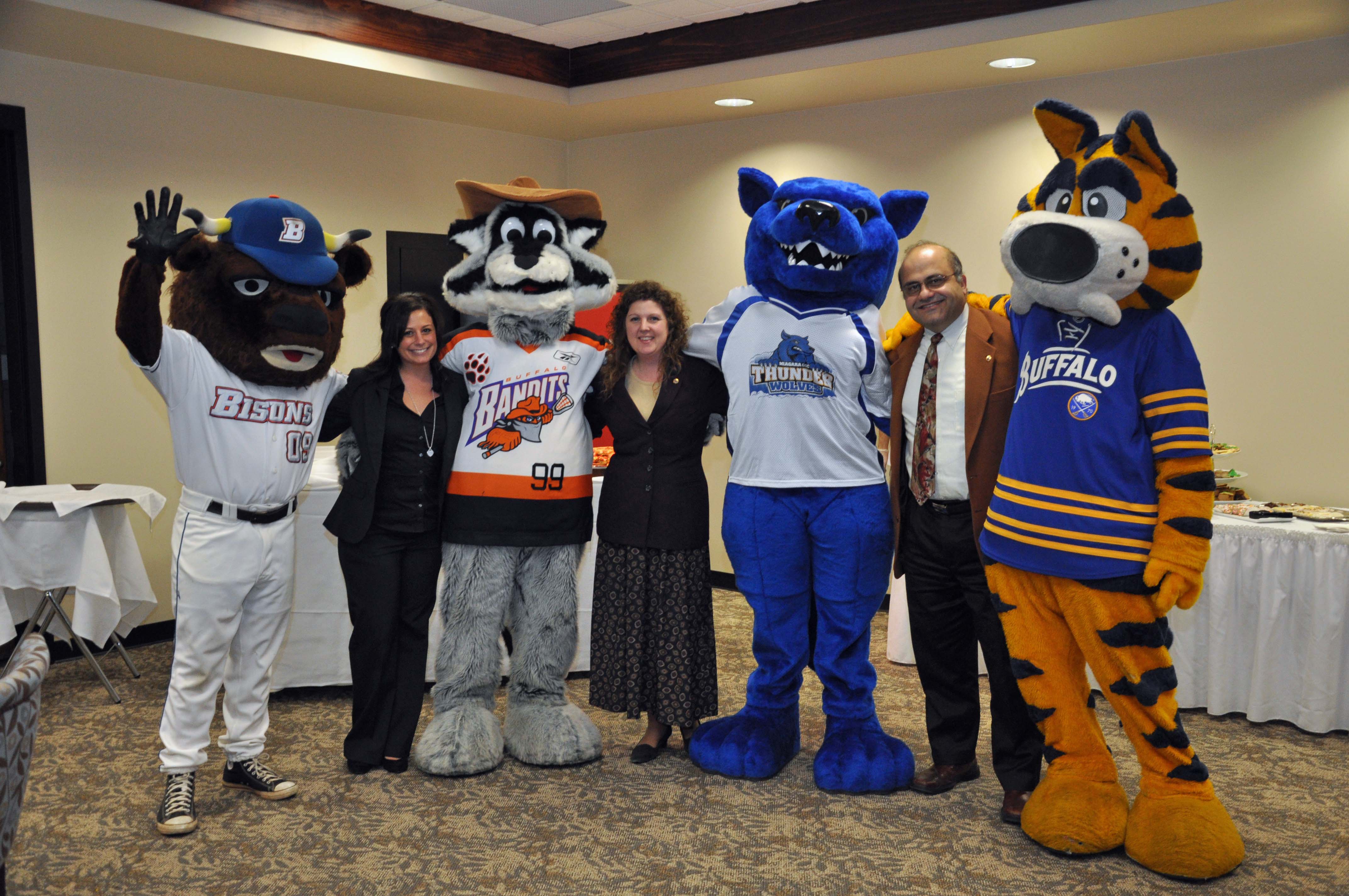 Bam Mascots In Action! A testimonial gallery of Mascots