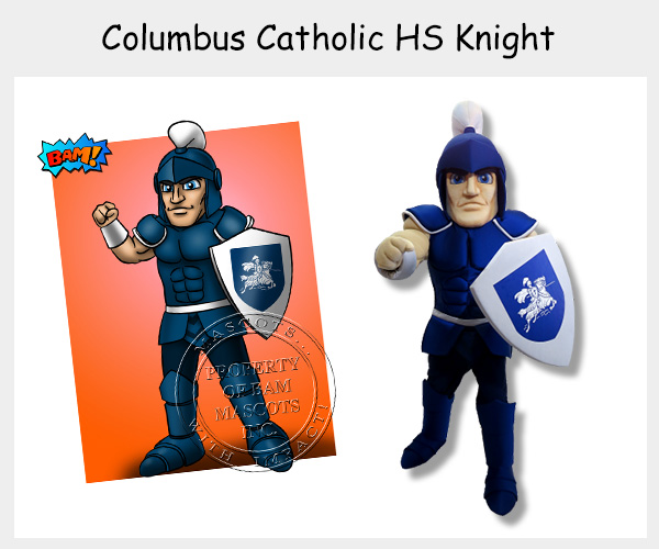 Gallery Of Custom Knights & Warriors Mascots