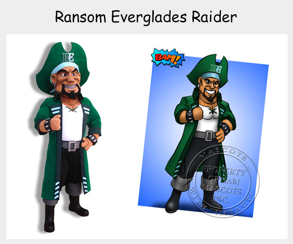 Custom Period Costume Mascots