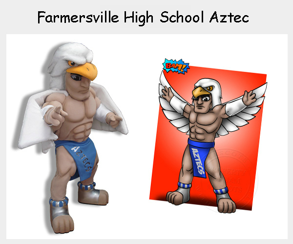 Custom Period Costume Mascots