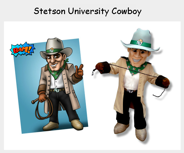 Custom Period Costume Mascots