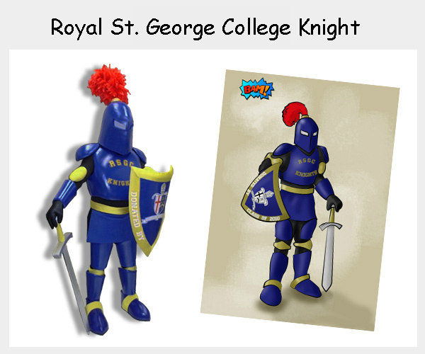 Gallery Of Custom Knights & Warriors Mascots