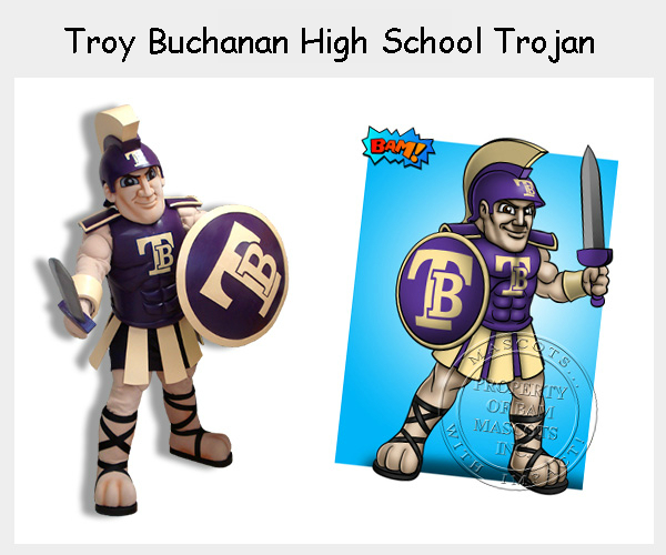 Gallery Of Custom Knights & Warriors Mascots