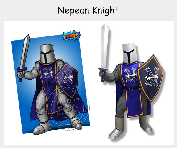 Gallery Of Custom Knights & Warriors Mascots