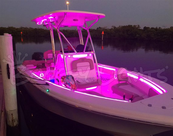 Pontoon Boat Party Lights | Shelly Lighting