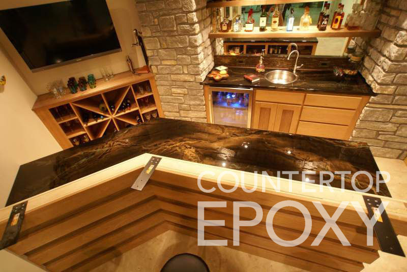 Countertop Epoxy Photos and Video Gallery | FX Poxy Countertops