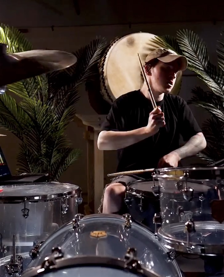 SJC Custom Drums family of worldwide drummers