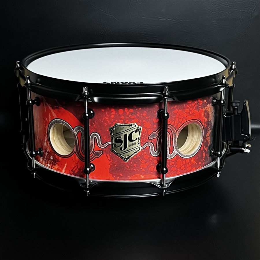SJC Drums Jay Weinberg Signature 48-Ply Maple Snare 14 X,